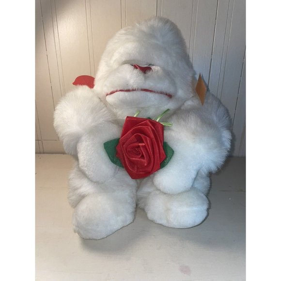 Cuddle Wit | Toys | Vintage Cuddle Wit White Ape Gorilla Plush 1 ...